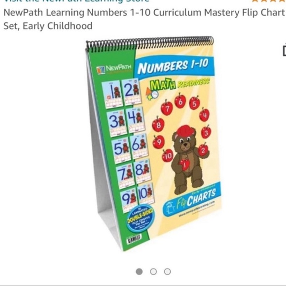 NewPath | Toys | Newpath Learning Numbers 1 Flip Chart | Poshmark